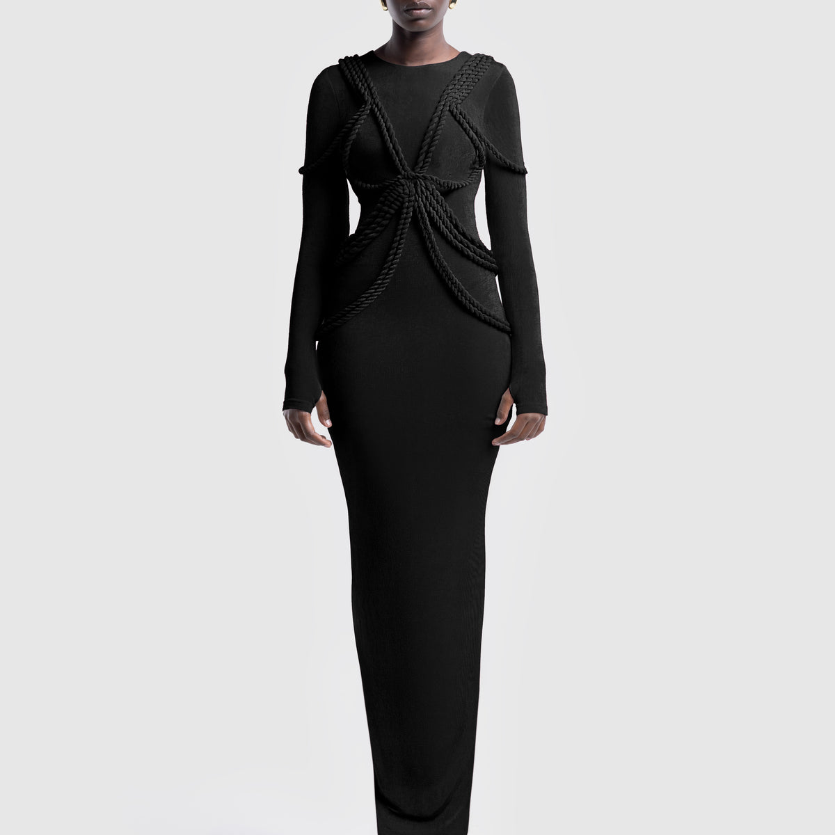 Twisted Body Chain Maxi - Black – BBXBRAND