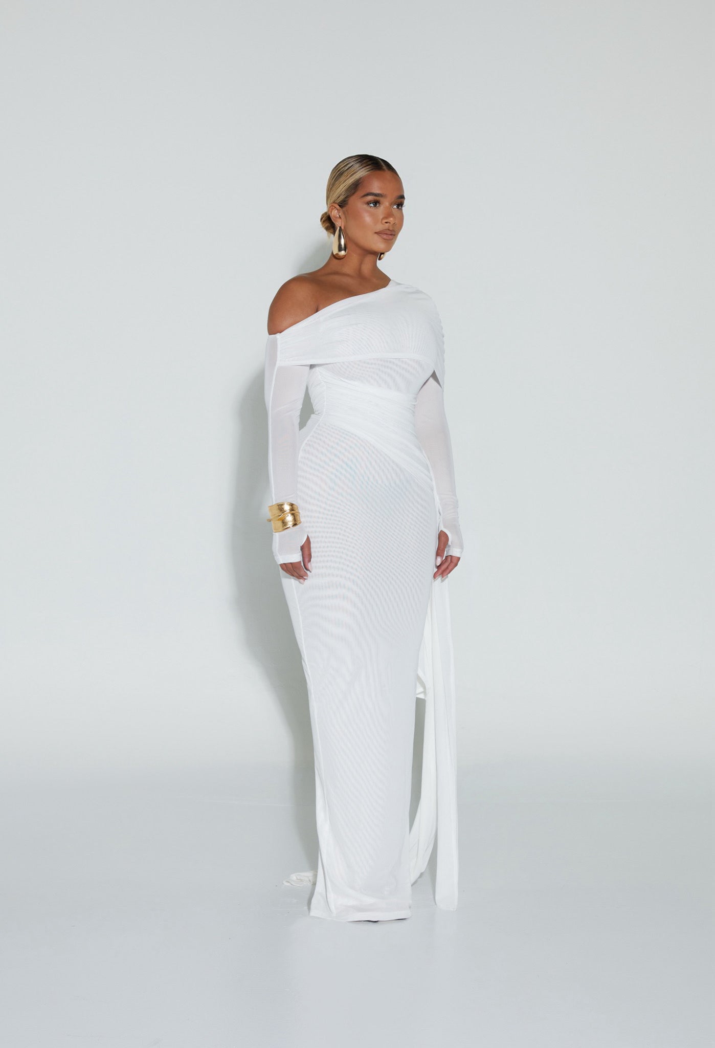 Verella Mesh Maxi - Yacht White – BBXBRAND