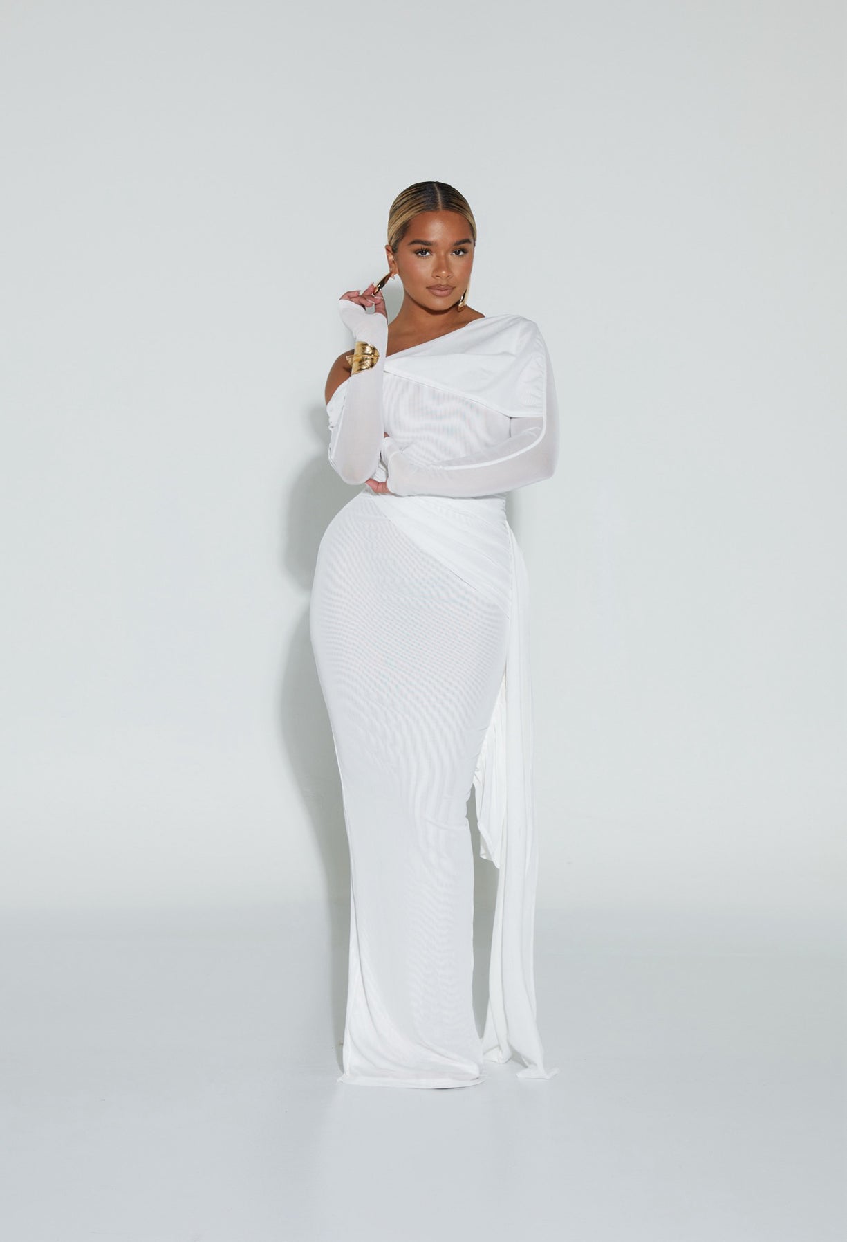 Verella Mesh Maxi - Yacht White – BBXBRAND