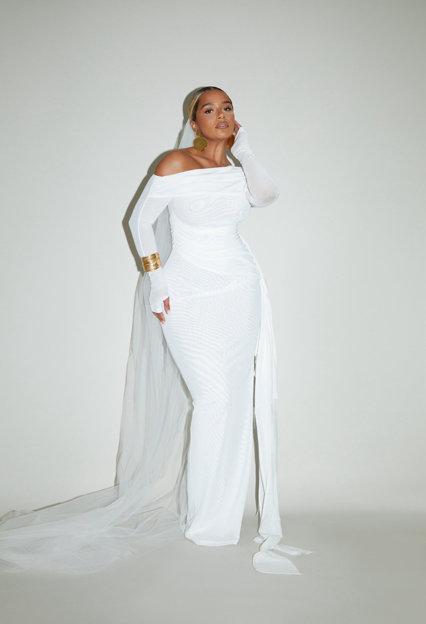 Verella Mesh Maxi - Yacht White – BBXBRAND